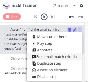 Using mabl Mailbox – mabl help