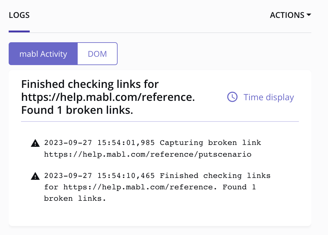 About the link crawler – mabl help