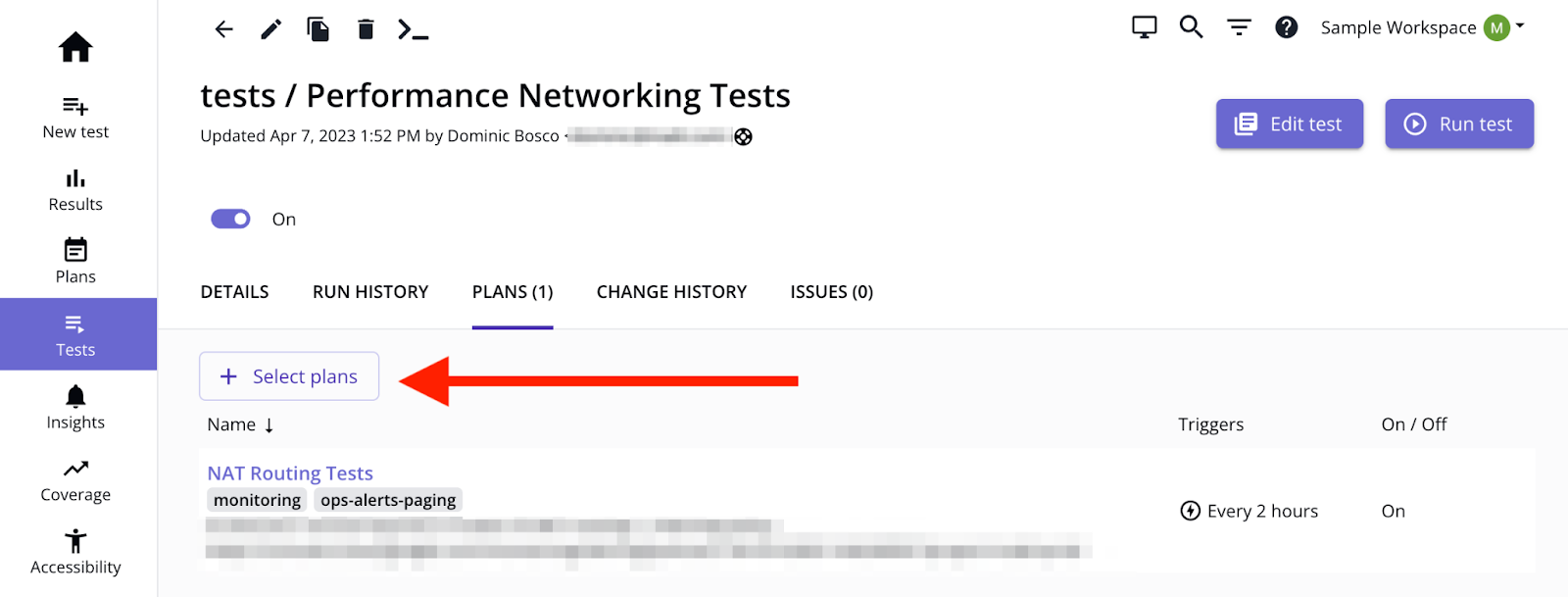 Adding tests to plans – mabl help