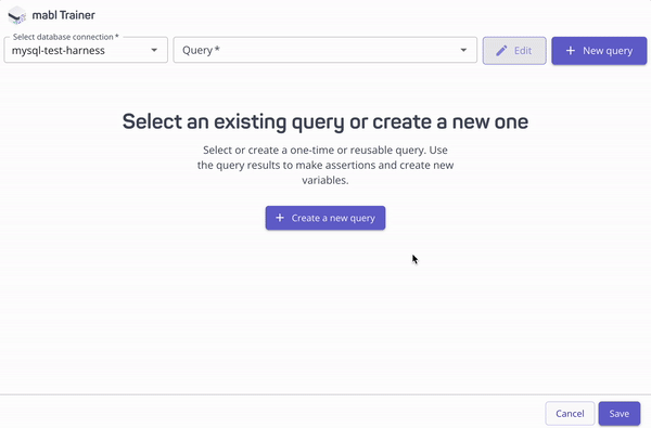 2024/07/11 - Early access for Database Connectivity – mabl help