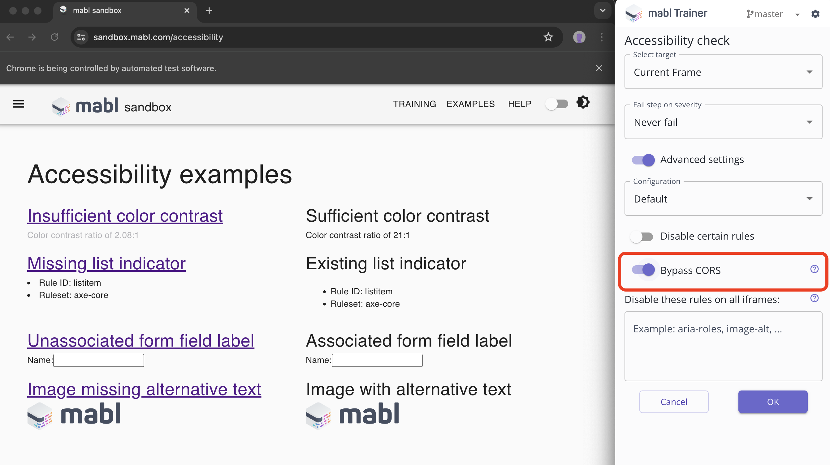 2024/07/31 - Increased flexibility for accessibility checks with ...