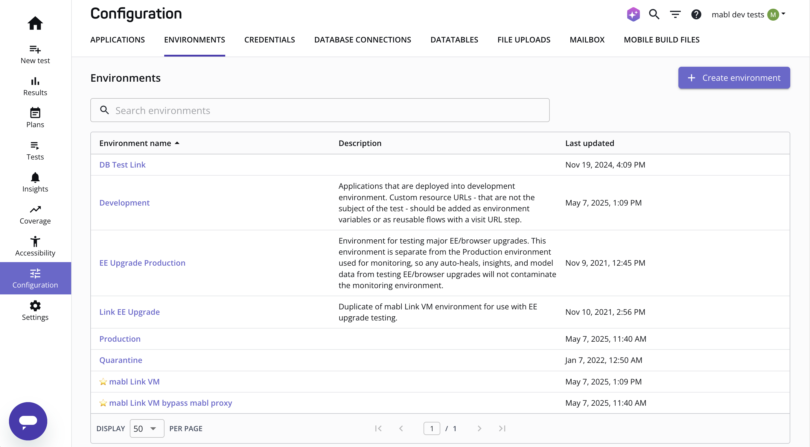2025/08/04 - Improved workflow for managing apps and environments ...