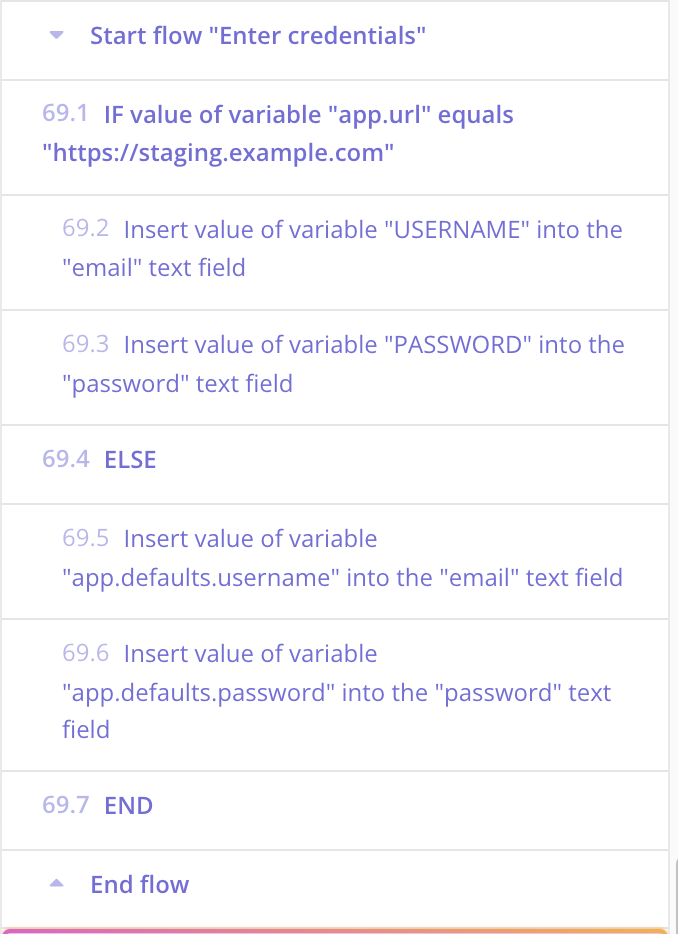 Conditional steps – mabl help